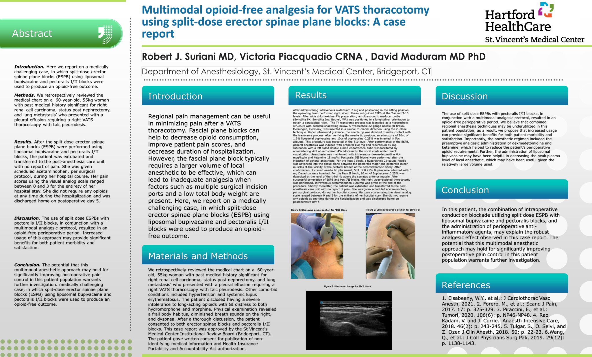 Research Posters and Presentations - Integrated Anesthesia Associates